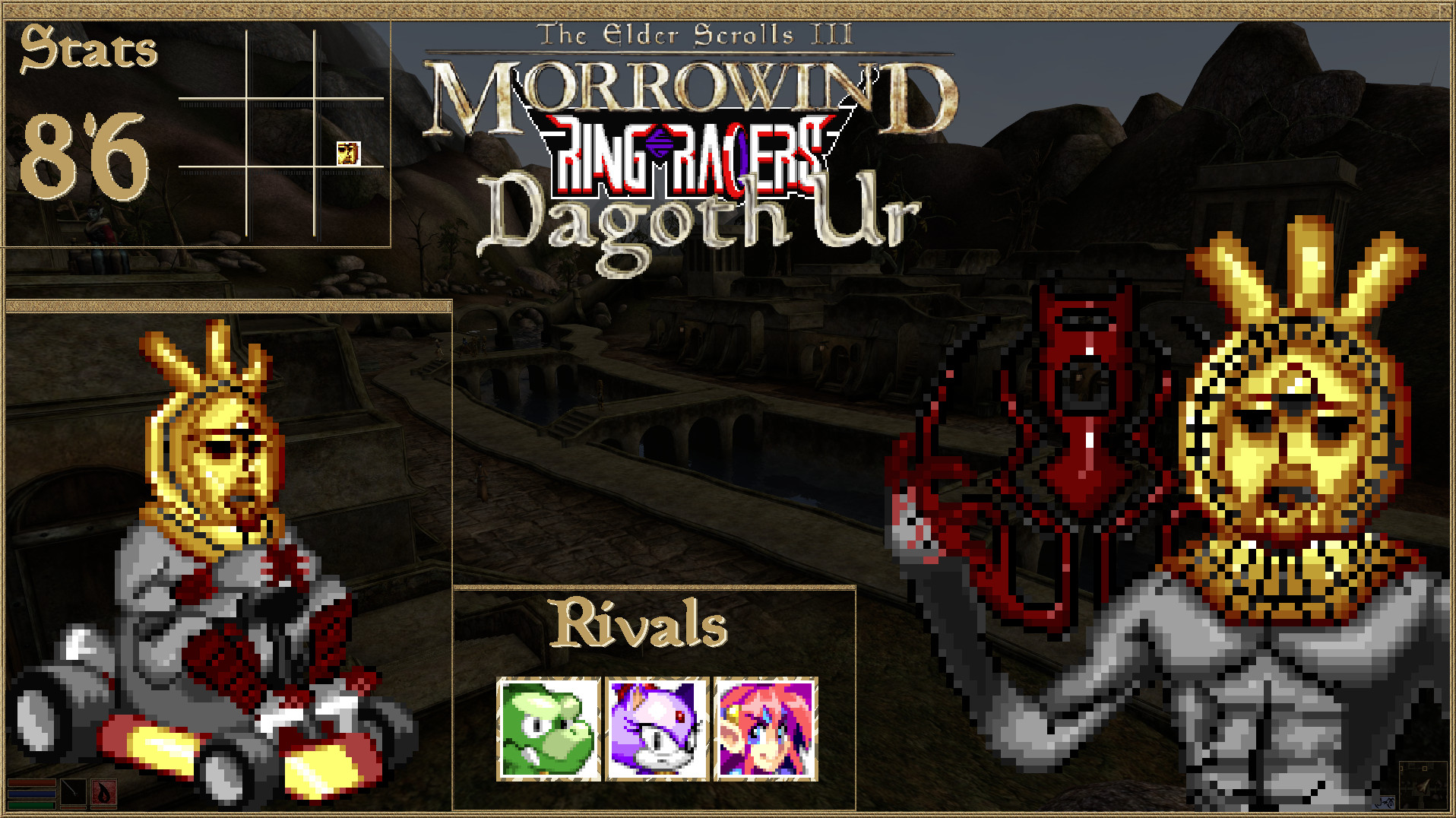 Dagoth Ur in Ring Racers Mod for Dr. Robotnik's Ring Racers | DRRR Mods