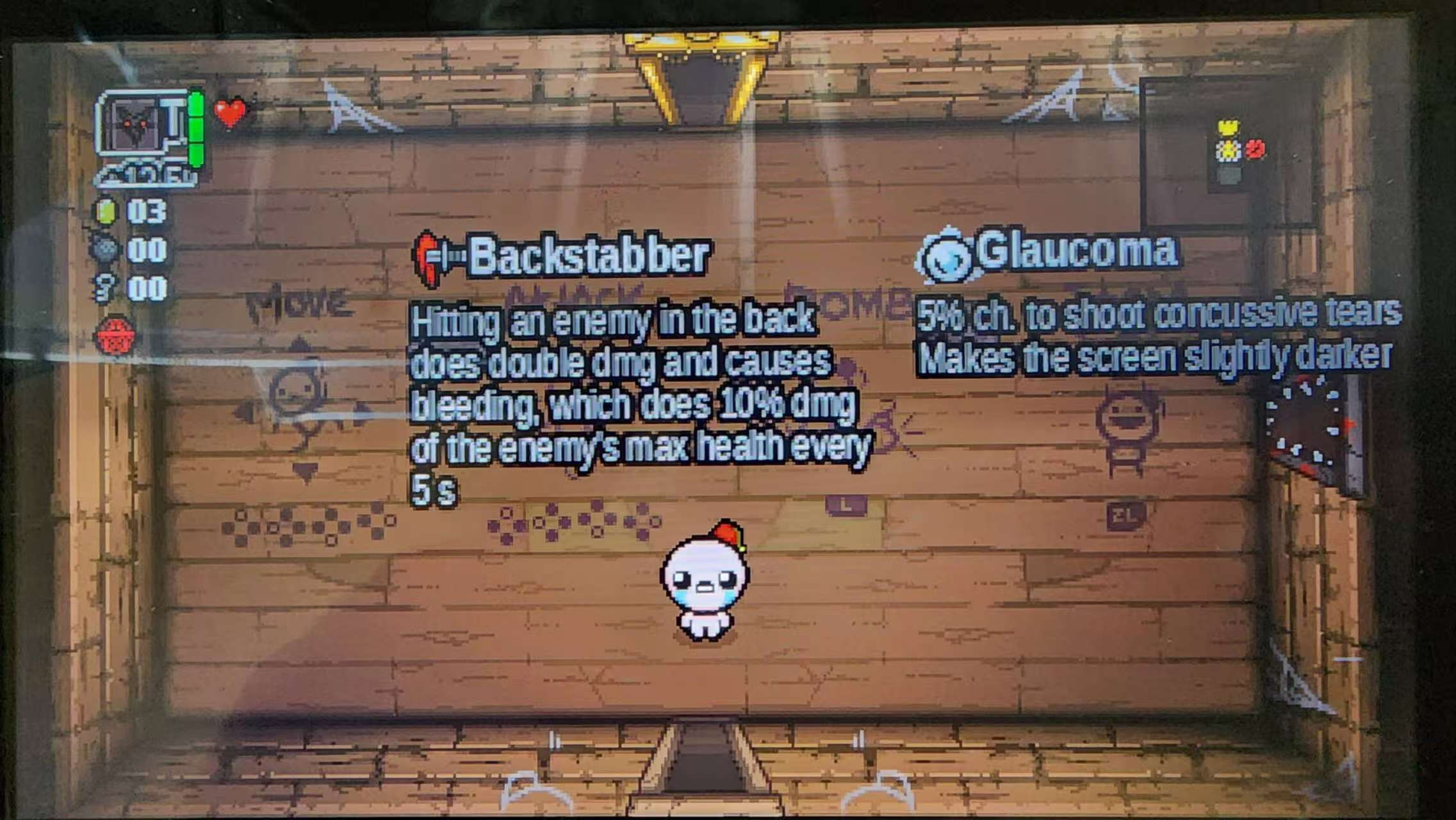 Onscreen Item Descriptions Mod for The Binding of Isaac: Afterbirth+ ...