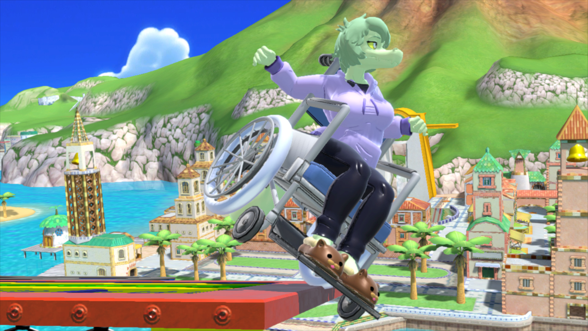 Olivia (I Wani Hug that Gator!) Mod for Super Smash Bros. Ultimate ...