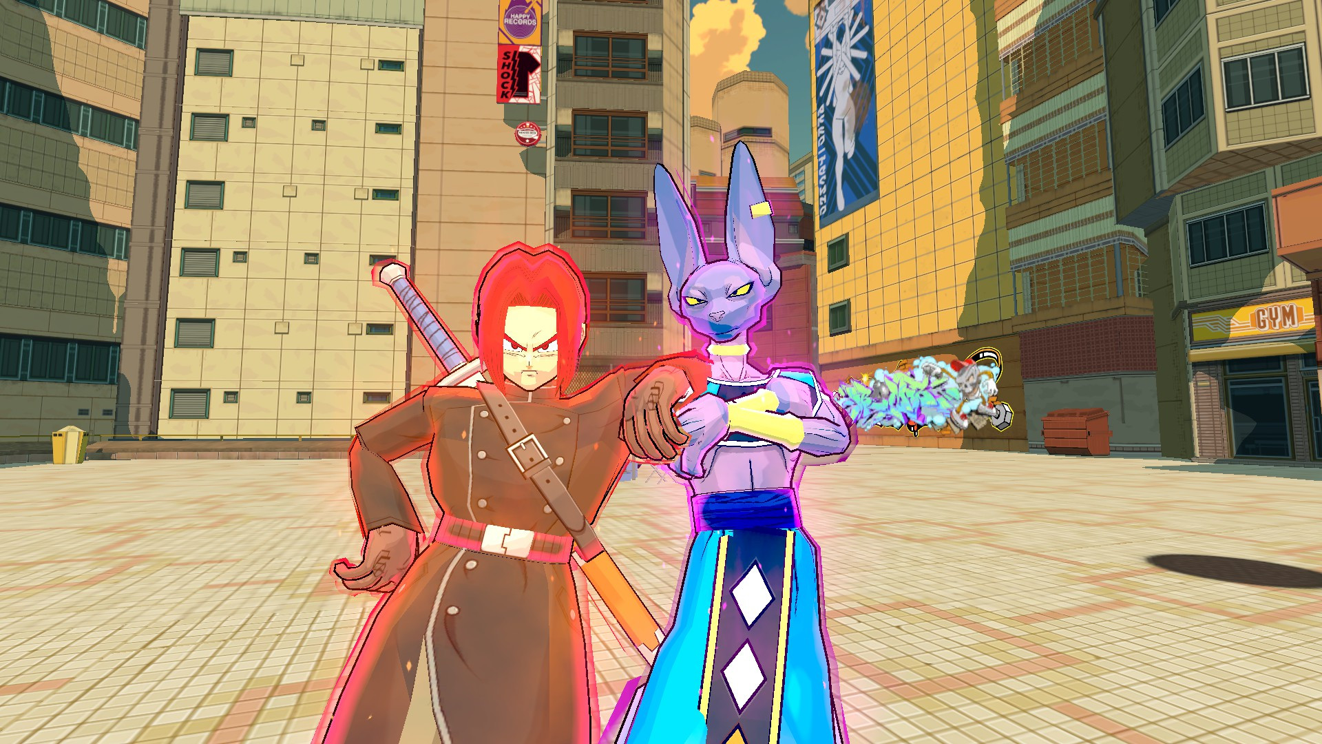 Beerus - Dragon Ball Super Mod for Bomb Rush Cyberfunk | BRC Mods