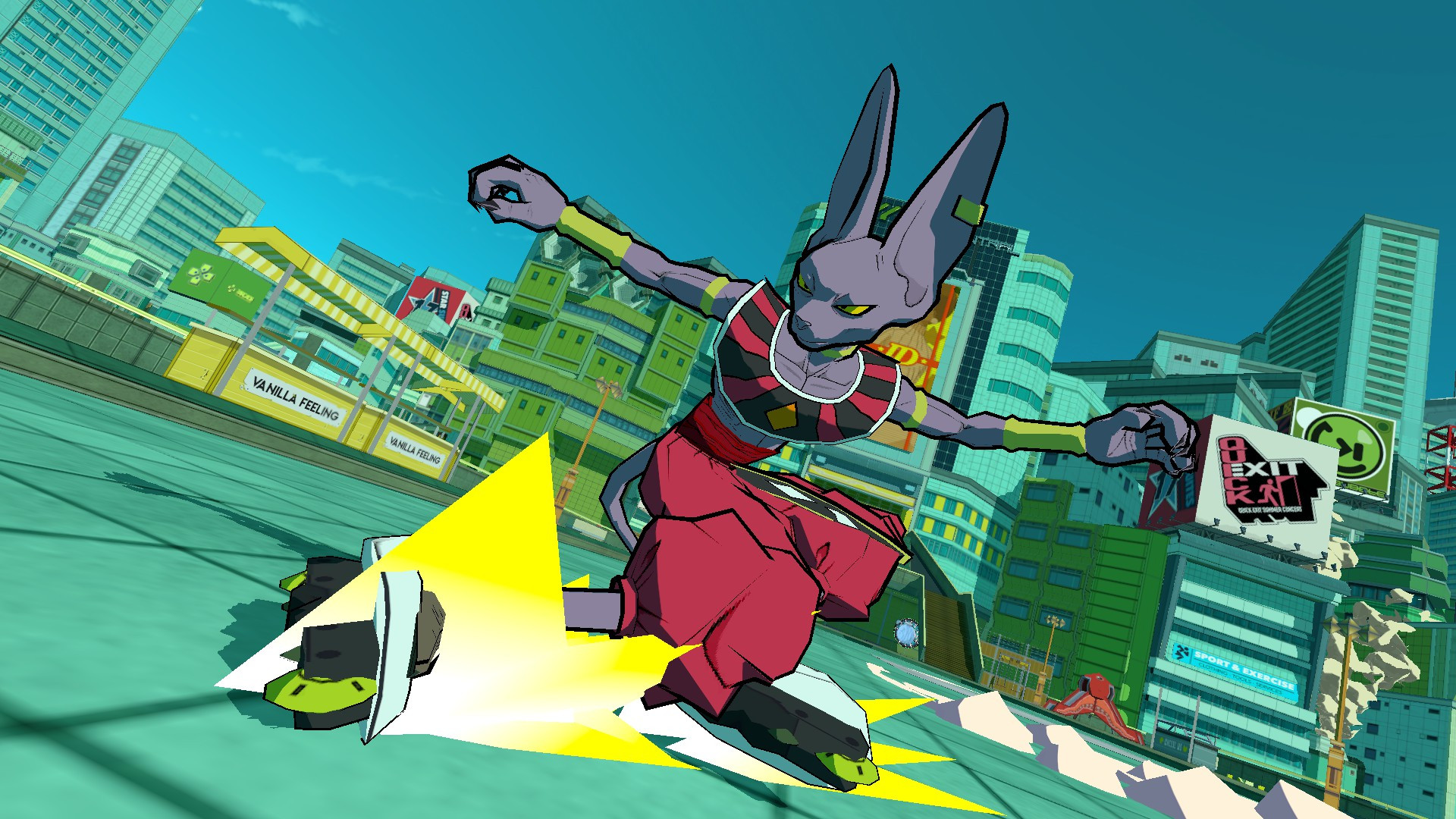 Beerus - Dragon Ball Super Mod for Bomb Rush Cyberfunk | BRC Mods