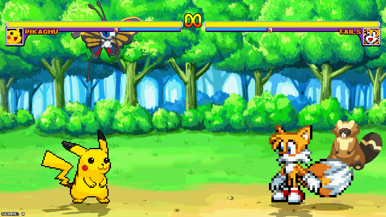 Pikachu Lights A Spark In MUGEN Mod for M.U.G.E.N | MUGEN Mods