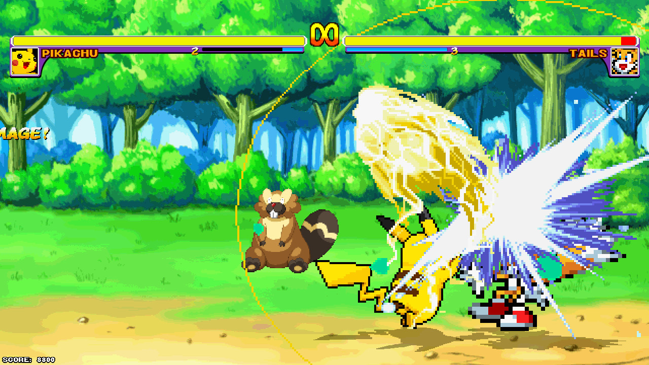 Pikachu Lights A Spark In MUGEN Mod for M.U.G.E.N | MUGEN Mods
