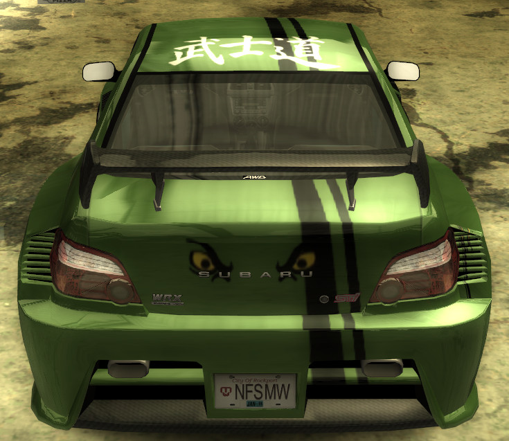 Yumi's Bushido Vinyl (Tier 3 - Subaru I. WRX STI) Mod for Need for ...