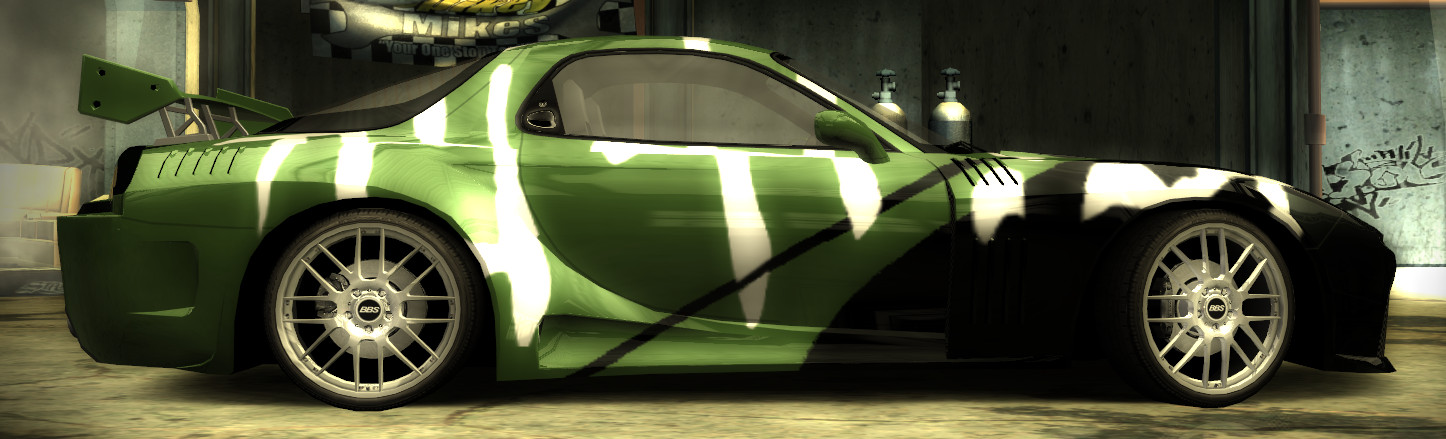 Kenji's Bushido Vinyl (Mazda RX-7) Mod for Need for Speed: Most Wanted ...