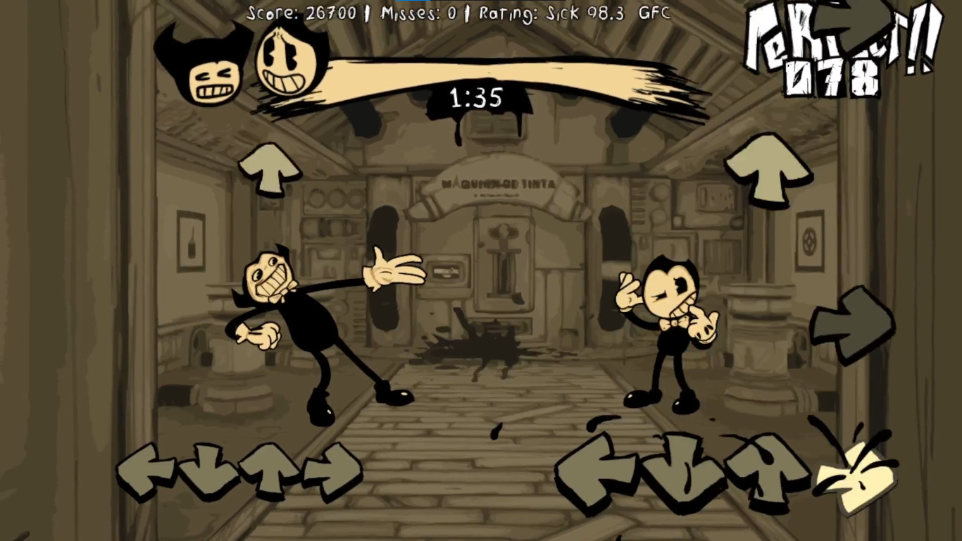 FNF: Ink Street | Part 1 Mod for Friday Night Funkin' | FNF Mods
