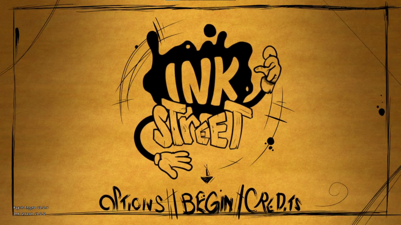 FNF: Ink Street | Part 1 Mod for Friday Night Funkin' | FNF Mods