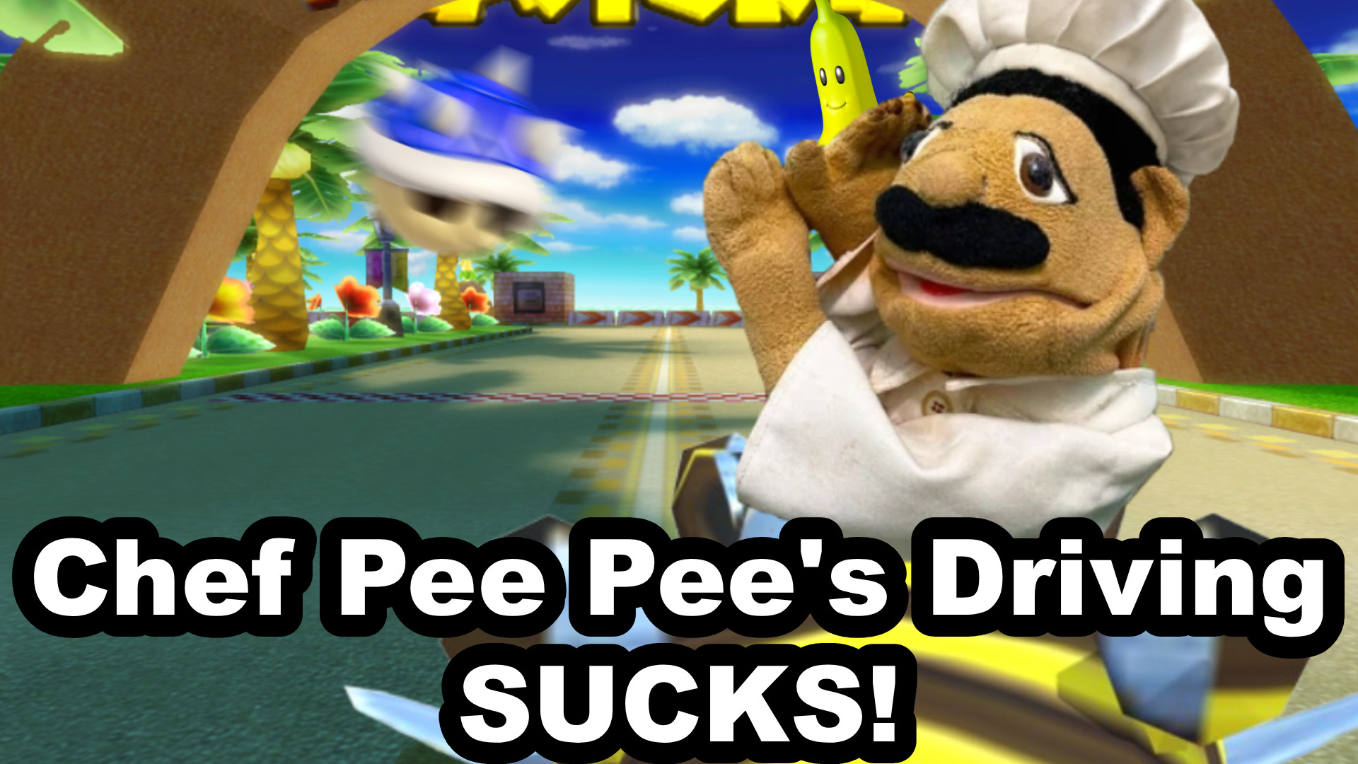 [SENSITIVE CONTENT] Chef Pee Pee (SML) Mod for Mario Kart 7 | MK7 Mods