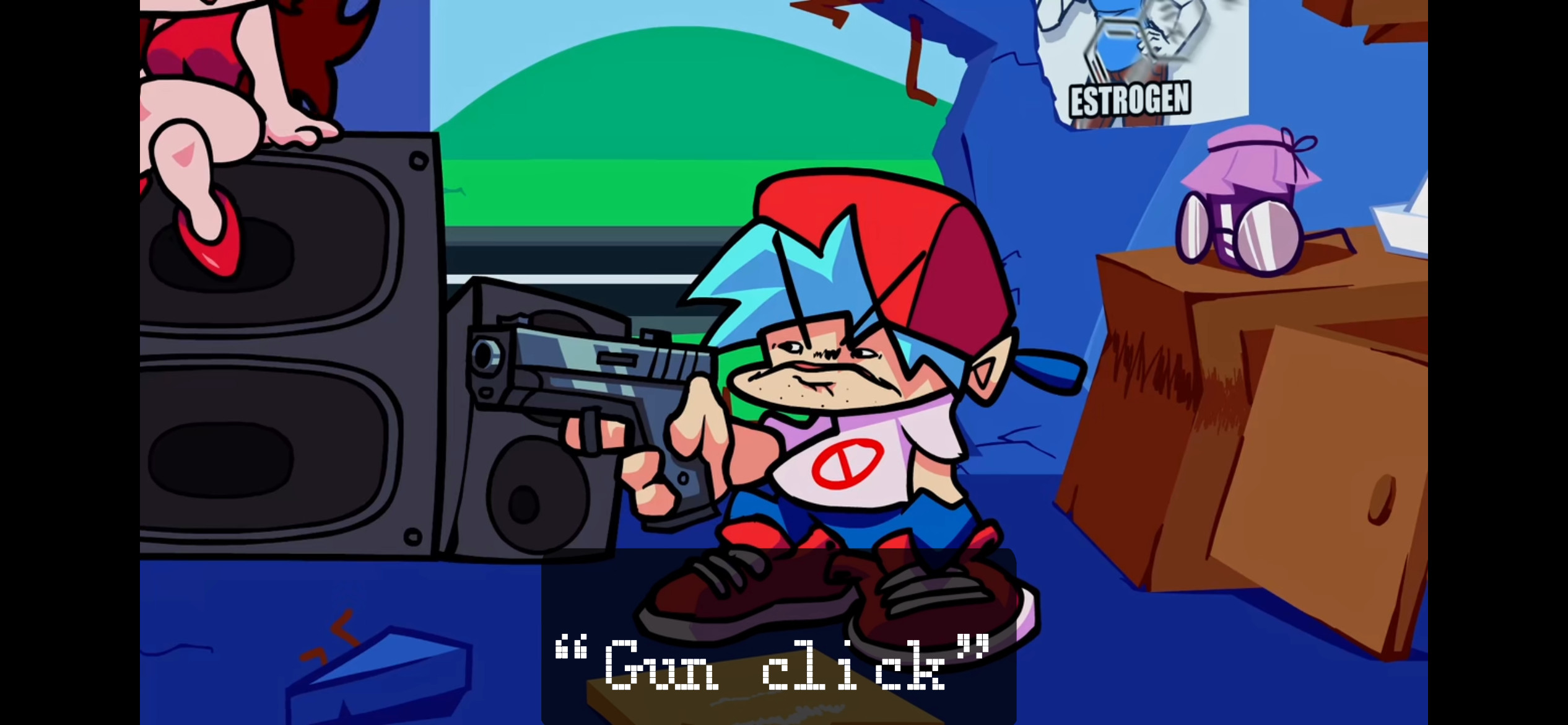 Vs Nonsense V1.5 with captions Mod for Friday Night Funkin' | FNF Mods