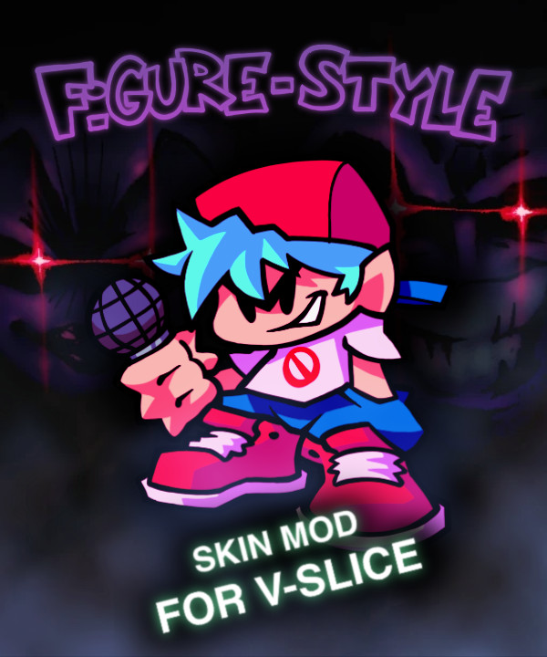 Figure-Style BF Skin Mod for Friday Night Funkin' | FNF Mods