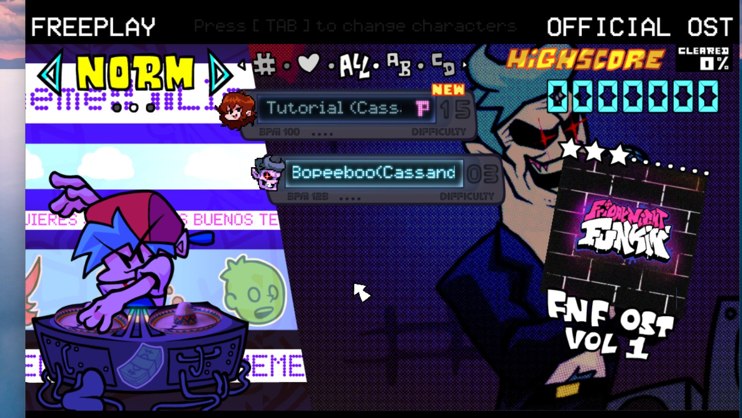 Cassandra Mix[MOBILE & PC] V-slice Mod for Friday Night Funkin' | FNF Mods