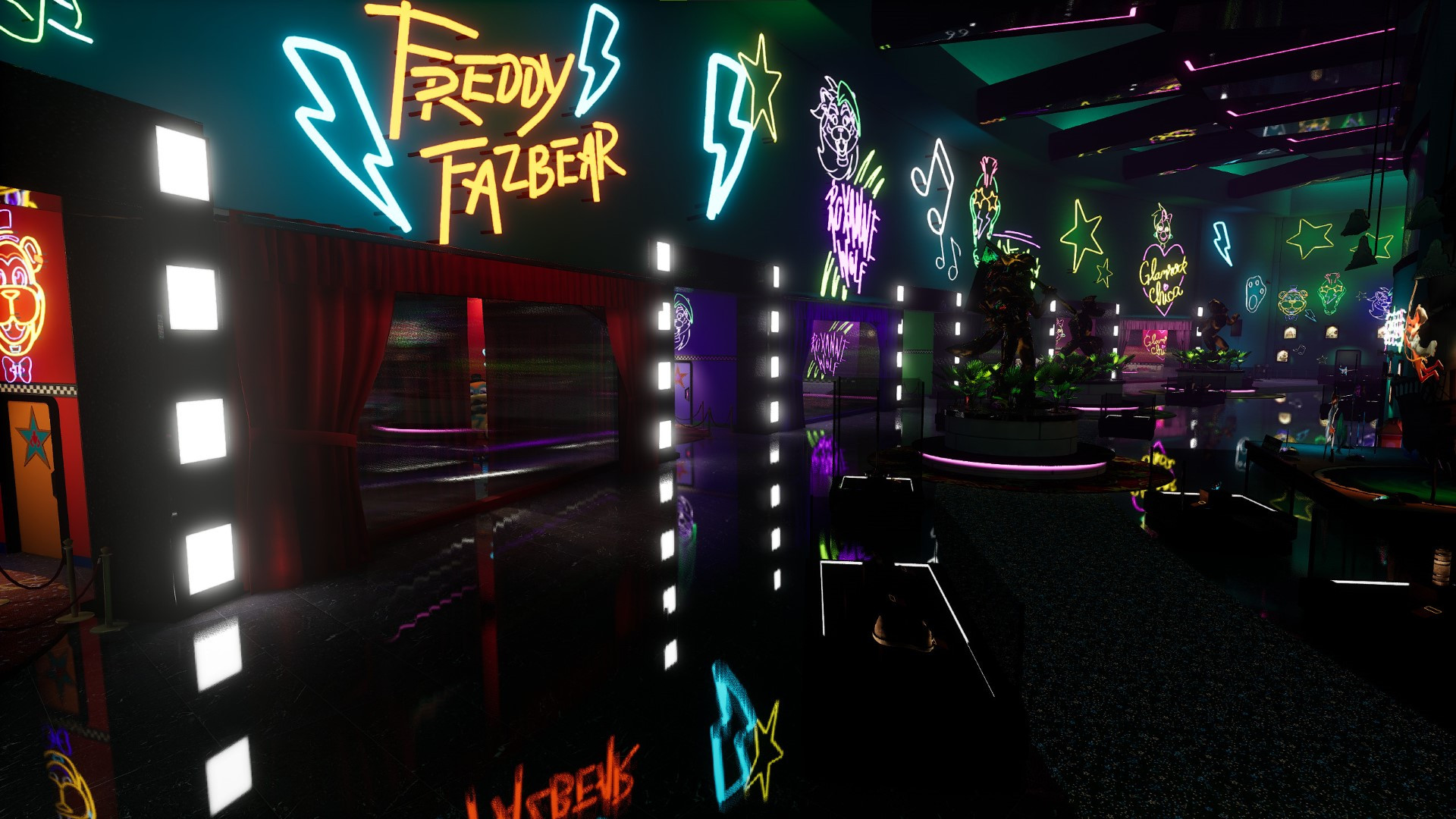 Improved Floor Tiles Mod for Five Nights at Freddy's: Security Breach ...