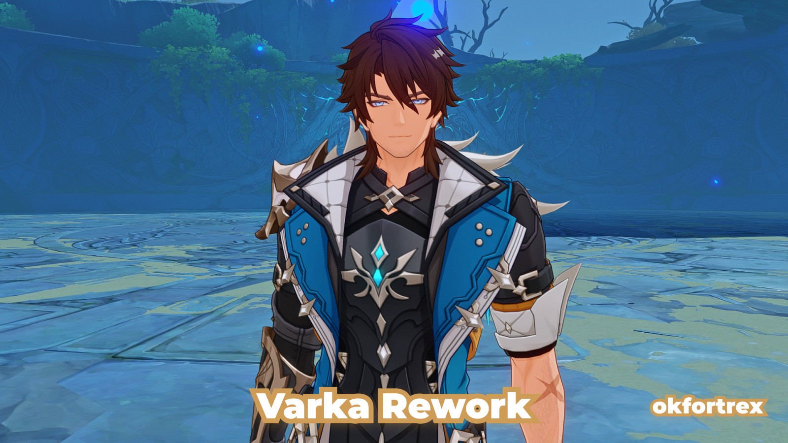Varka Rework (Black-haired & Tan) Mod for Genshin Impact | GI Mods