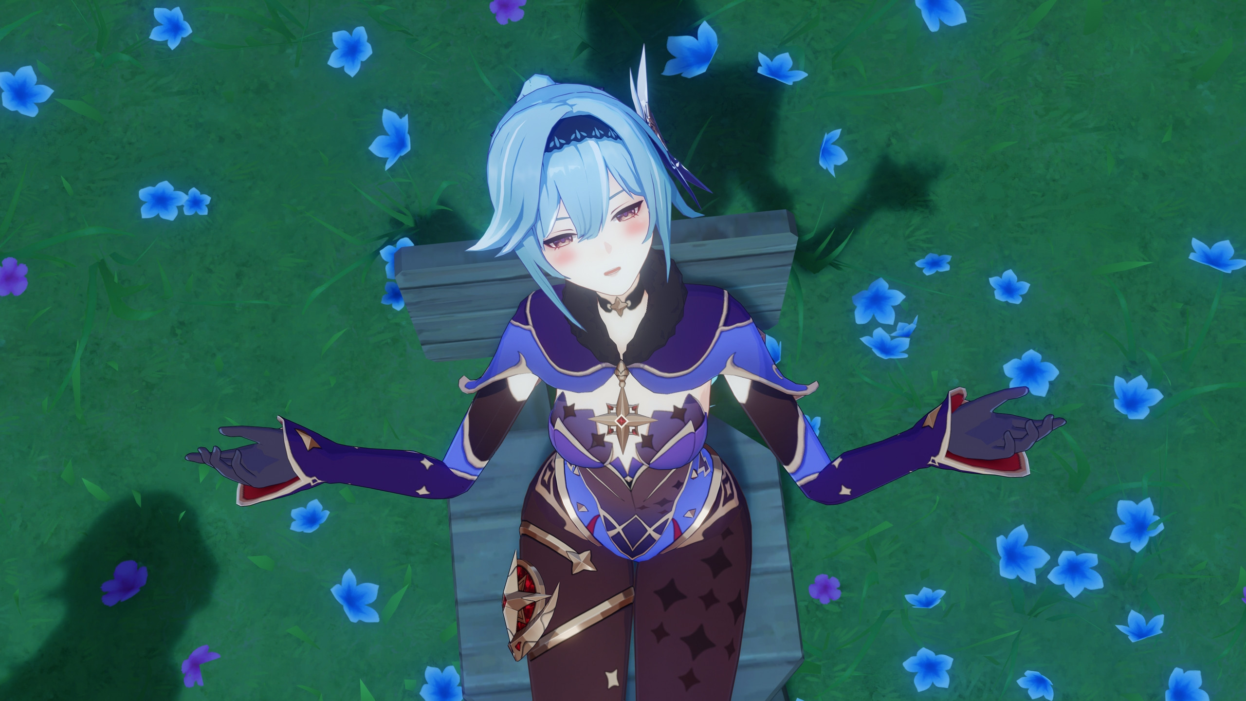 Eula mona outfit(+ponytail) Mod for Genshin Impact | GI Mods