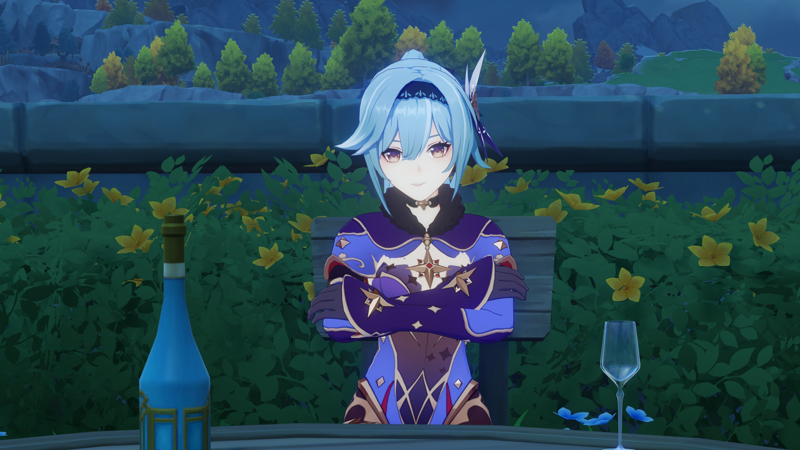 Eula mona outfit(+ponytail) Mod for Genshin Impact | GI Mods