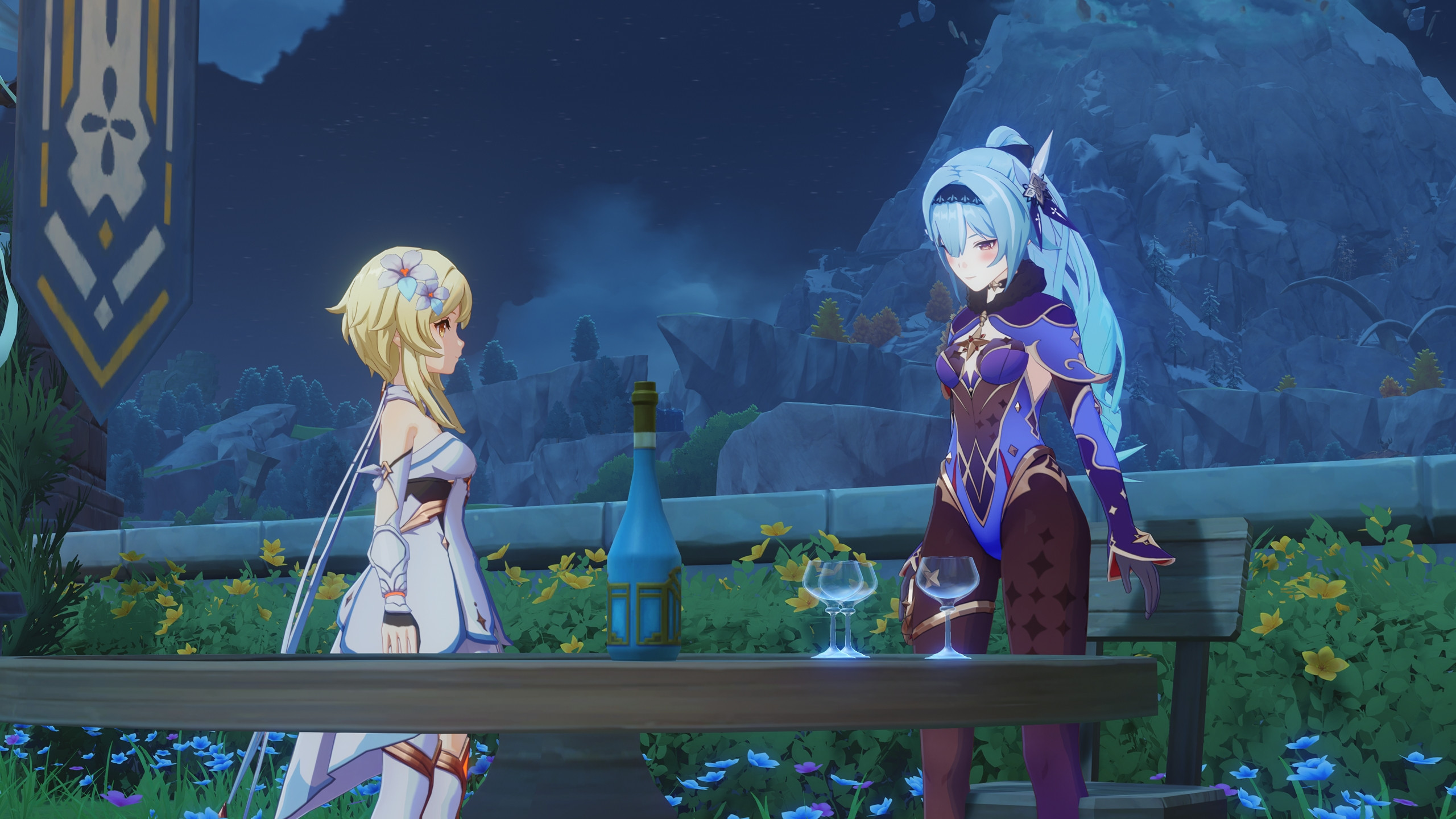 Eula mona outfit(+ponytail) Mod for Genshin Impact | GI Mods