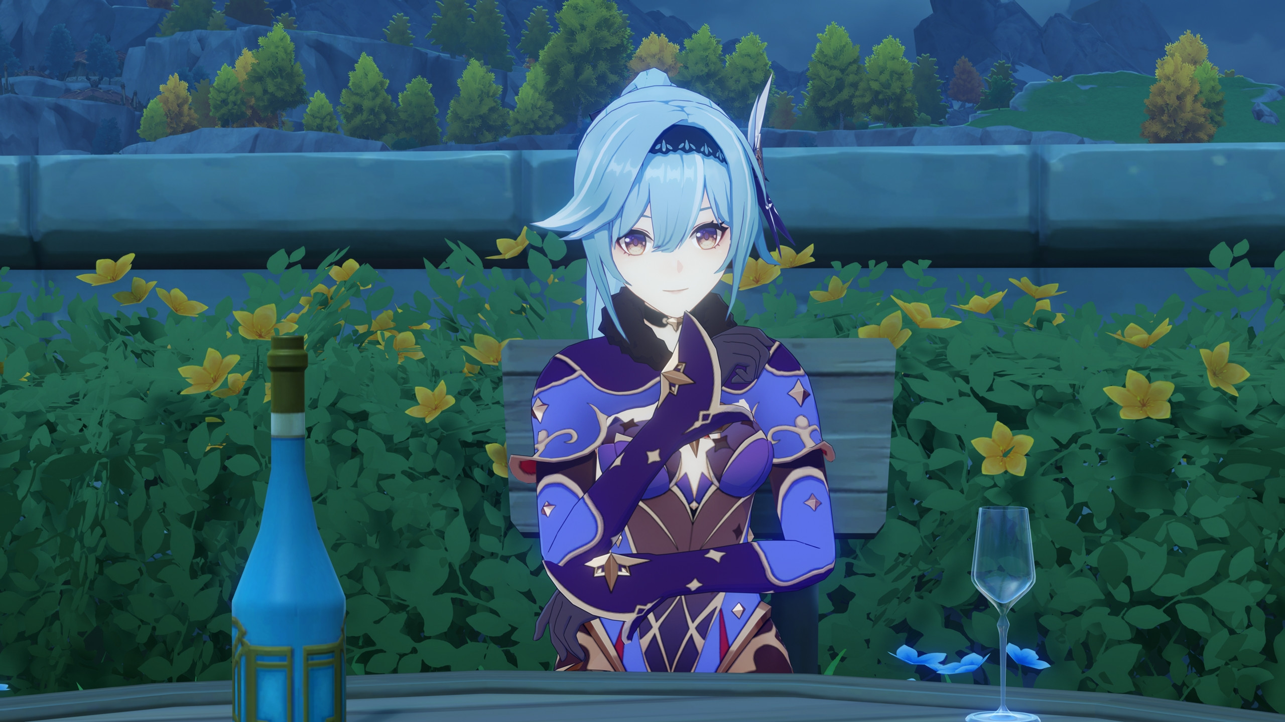 Eula mona outfit(+ponytail) Mod for Genshin Impact | GI Mods