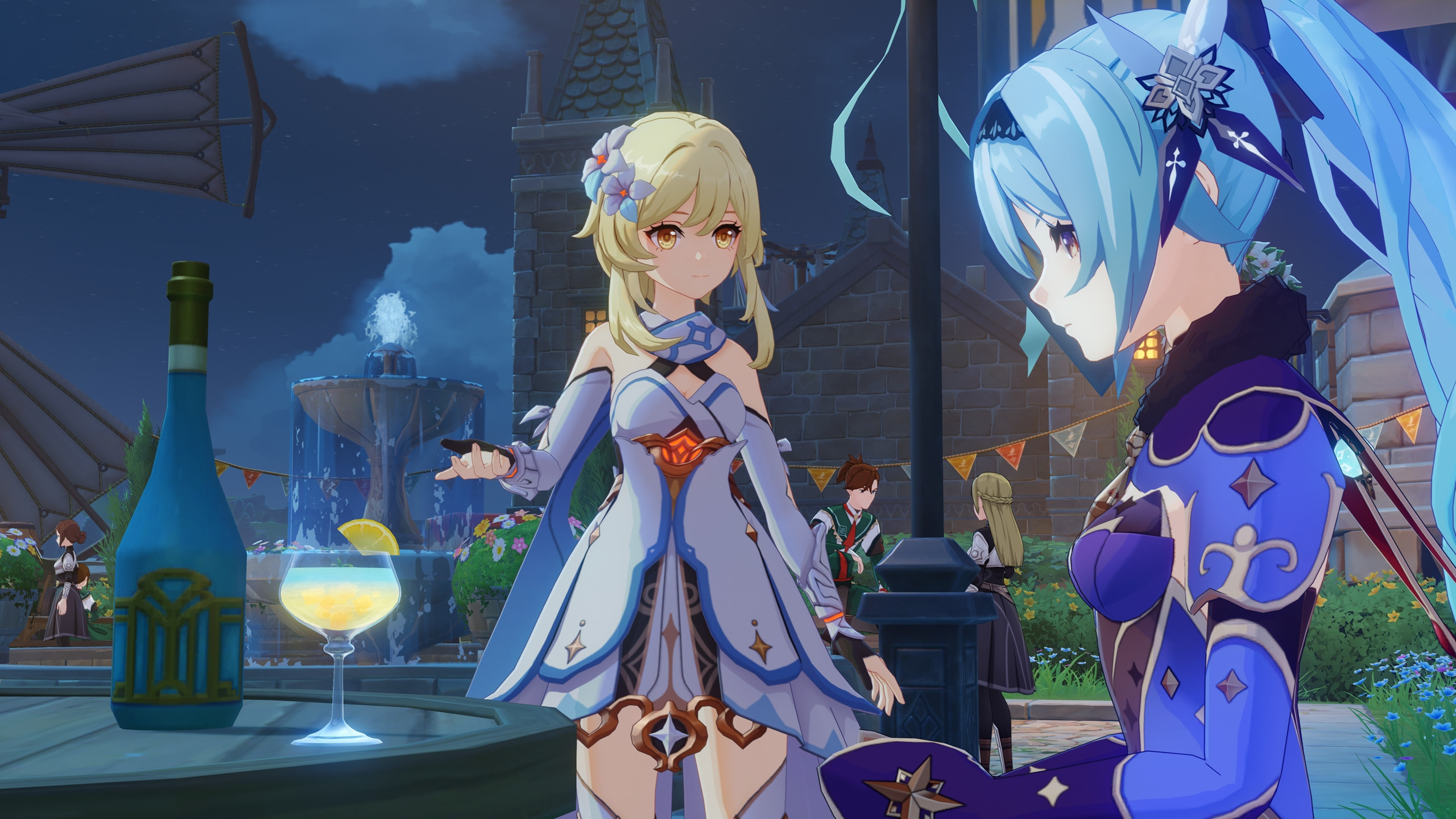 Eula mona outfit(+ponytail) Mod for Genshin Impact | GI Mods