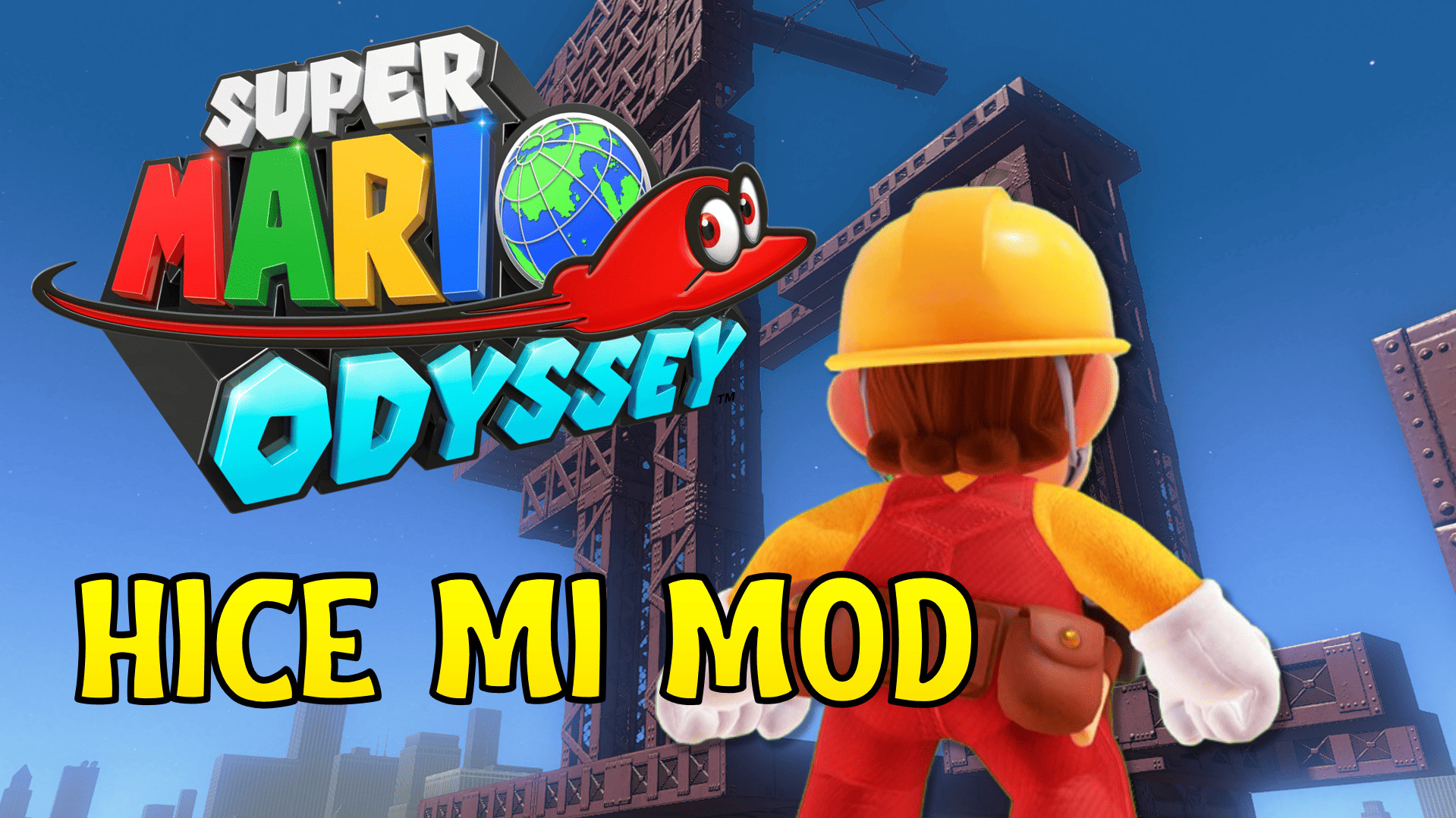 a scaffolding sub-area Mod for Super Mario Odyssey | SMO Mods