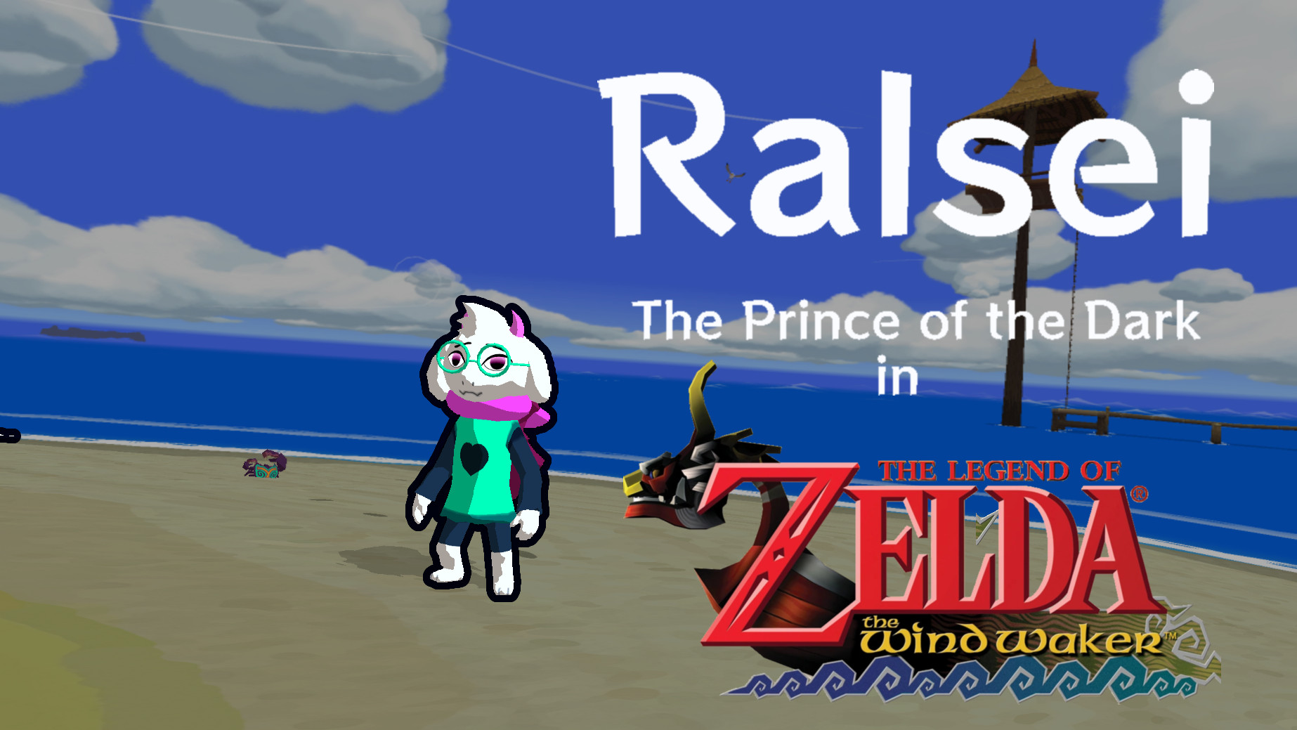 Ralsei Mod for The Legend of Zelda: The Wind Waker | Wind Waker Mods