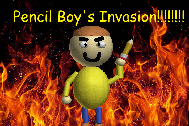 Pencil Boy's Invasion! Mod for Baldi's Basics | Baldi Mods