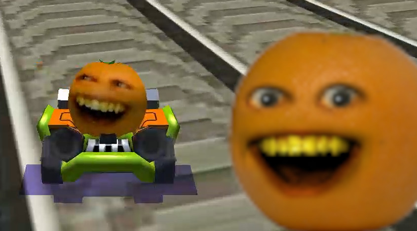 Annoying Orange Mod for Mario Kart 7 | MK7 Mods
