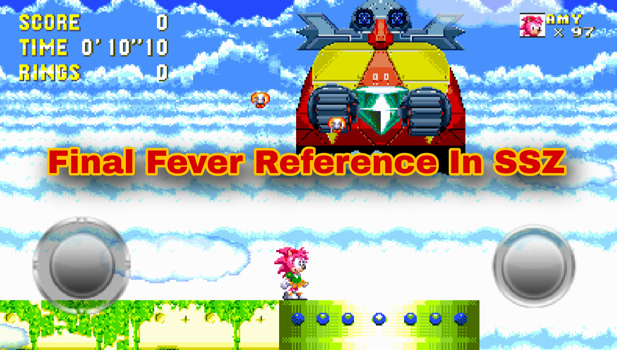 Final Fever Reference In SSZ Mod for Sonic 3 A.I.R. | S3AIR Mods