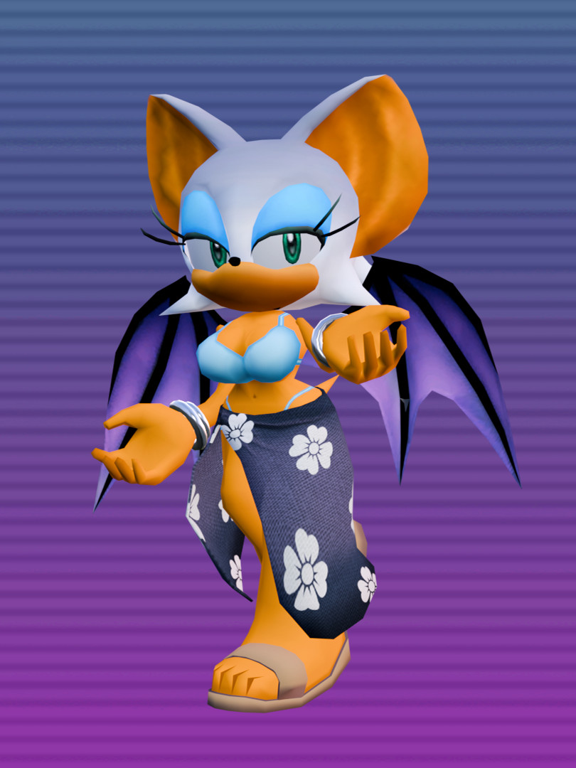 Rouge Bikini Mod for Sonic Adventure 2 | SA2 Mods