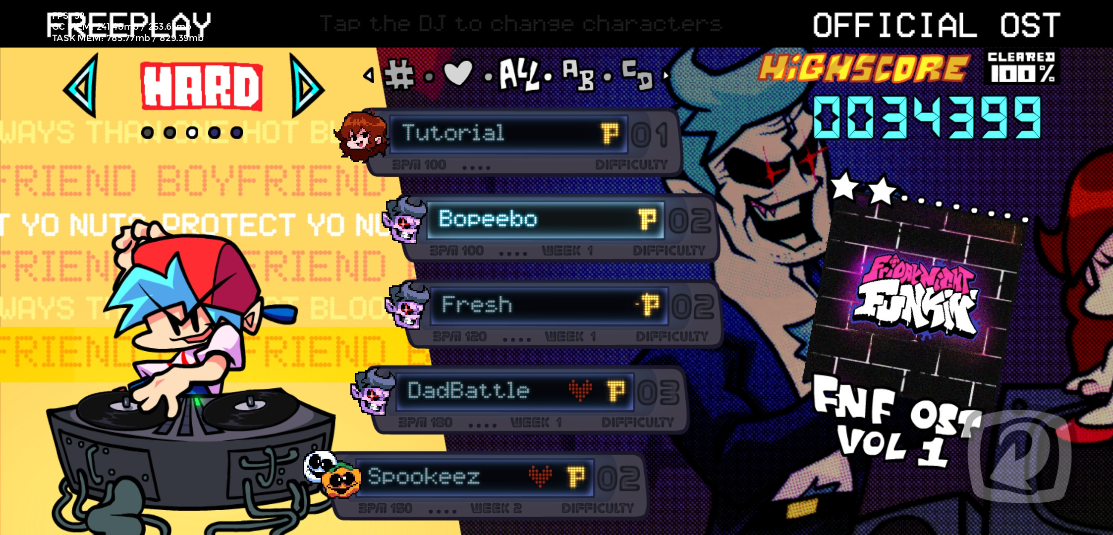 Ihir! UI Mod for Friday Night Funkin' | FNF Mods