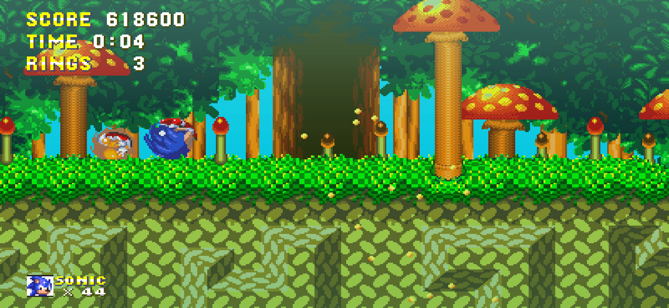 Stylized Spinball (Heroes Completed) Mod for Sonic 3 A.I.R. | S3AIR Mods