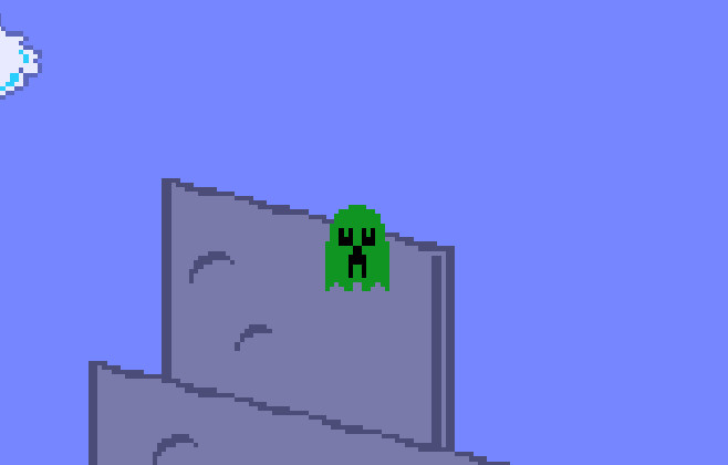 Ghost Creeper Mod for Super Mario Bros. Remastered [Unofficial] | SMB1R ...