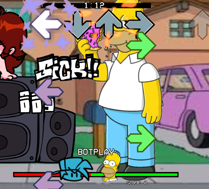 Vs Simpsons Memes (V2 BART MIXES UPDATE) Mod for Friday Night Funkin ...