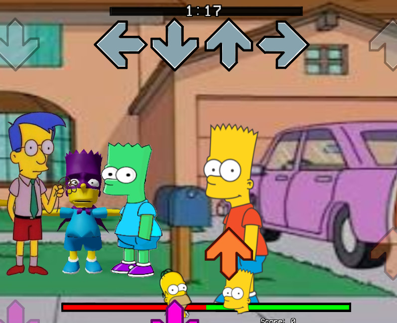Vs Simpsons Memes (V2 BART MIXES UPDATE) Mod for Friday Night Funkin ...