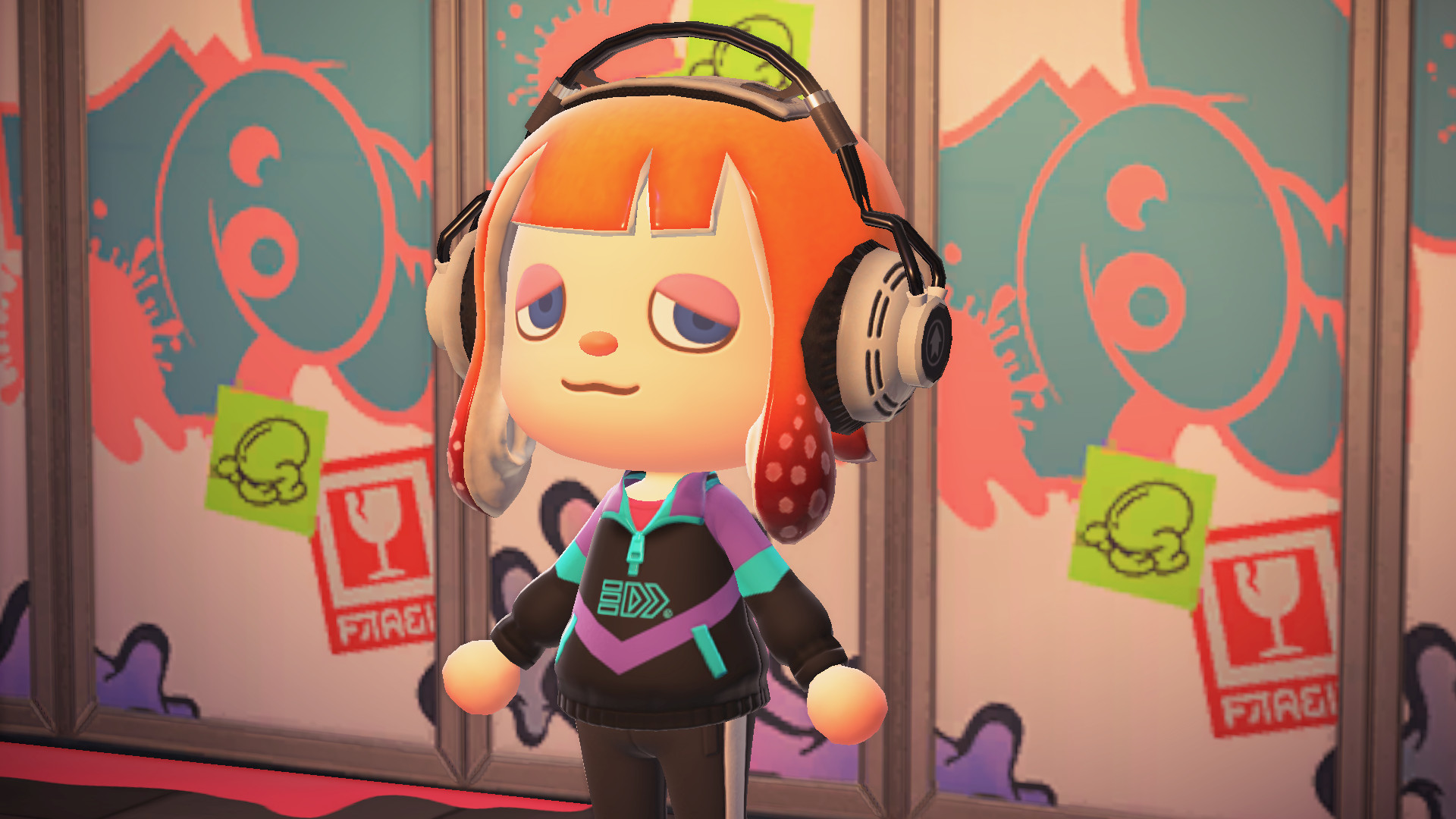 Inkling Wig Mod Mod for Animal Crossing: New Horizons | ACNH Mods