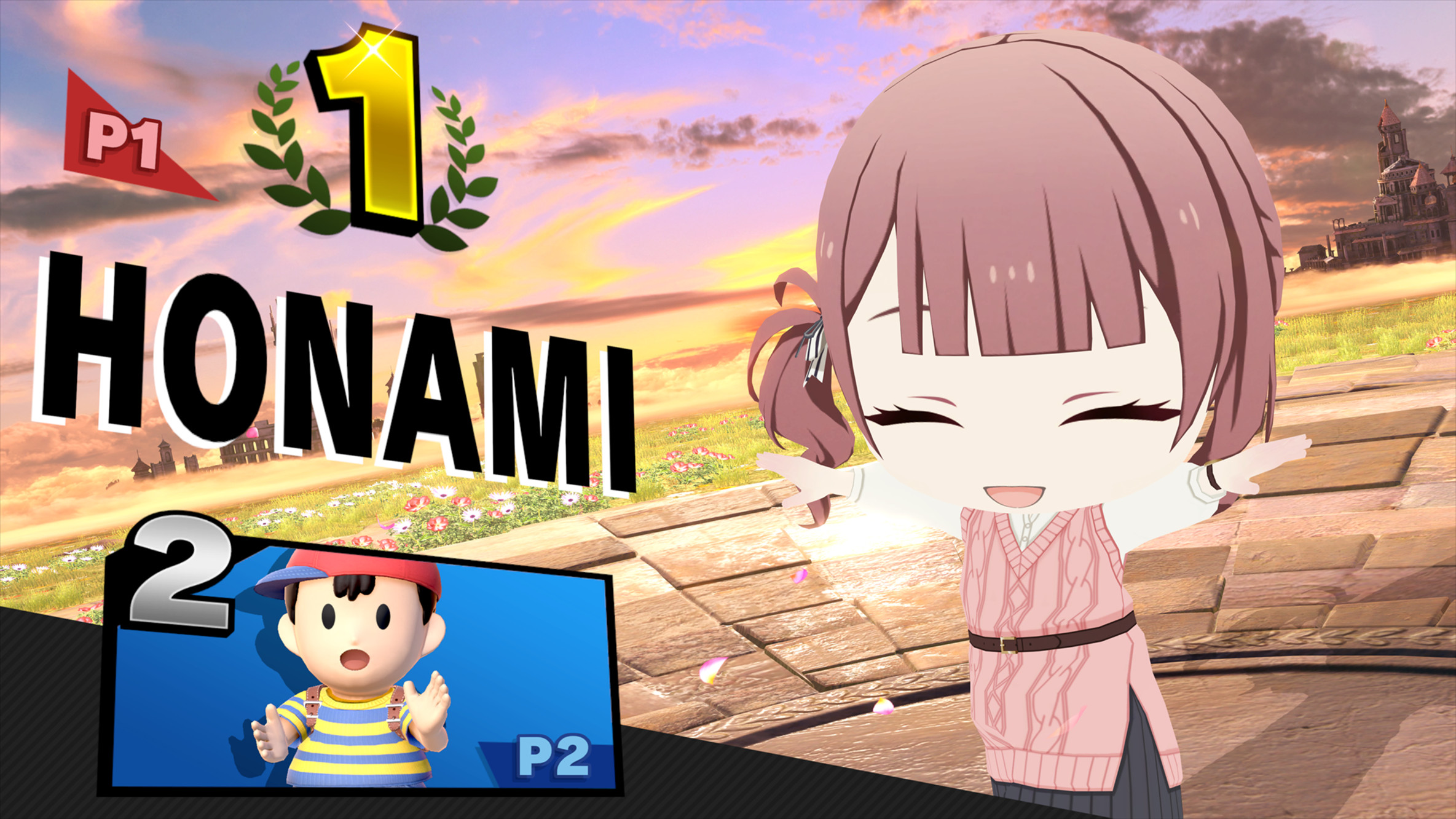 MYSEKAI Honami Mochizuki Mod for Super Smash Bros. Ultimate | SSBU Mods