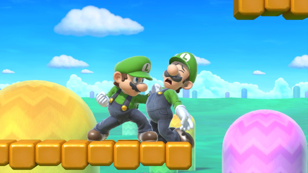 Luigi Outfit for Mario Mod for Super Smash Bros. Ultimate | SSBU Mods