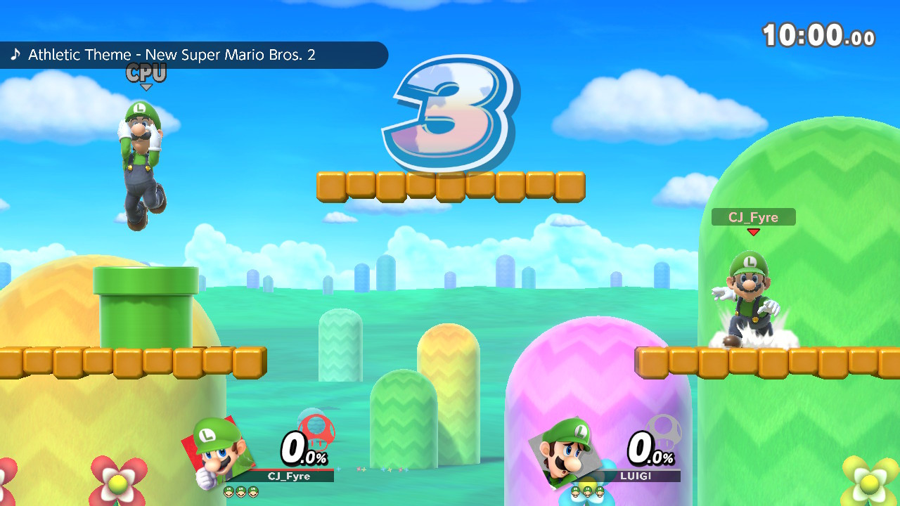 Luigi Outfit for Mario Mod for Super Smash Bros. Ultimate | SSBU Mods