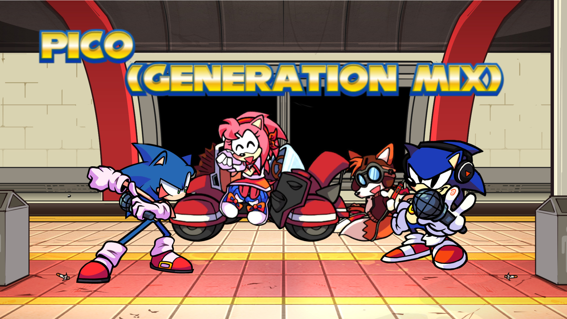 Pico (Generation Mix) Mod for Friday Night Funkin' | FNF Mods