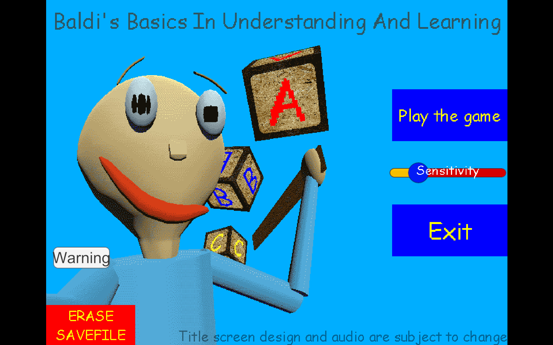 Baldi's Basics In Understanding And Learning Mod for Baldi's Basics ...