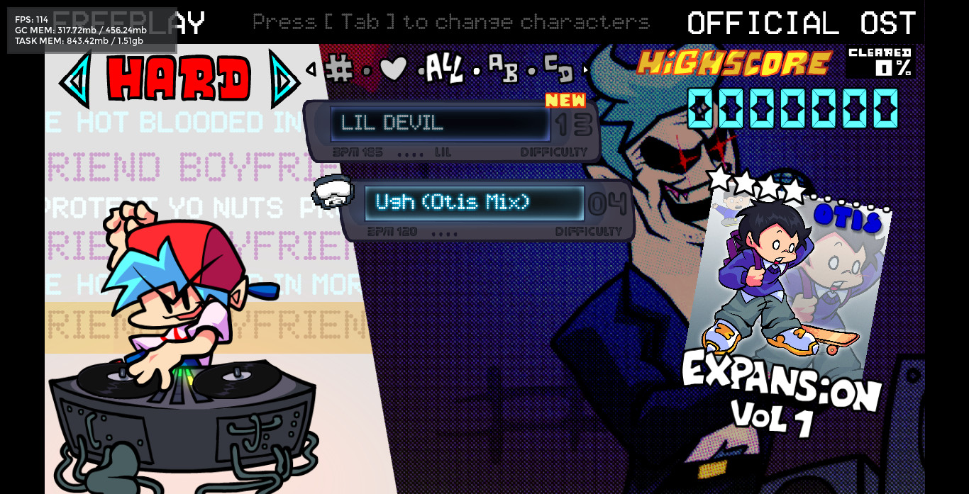 Ugh (Otis Mix) Mod for Friday Night Funkin' | FNF Mods