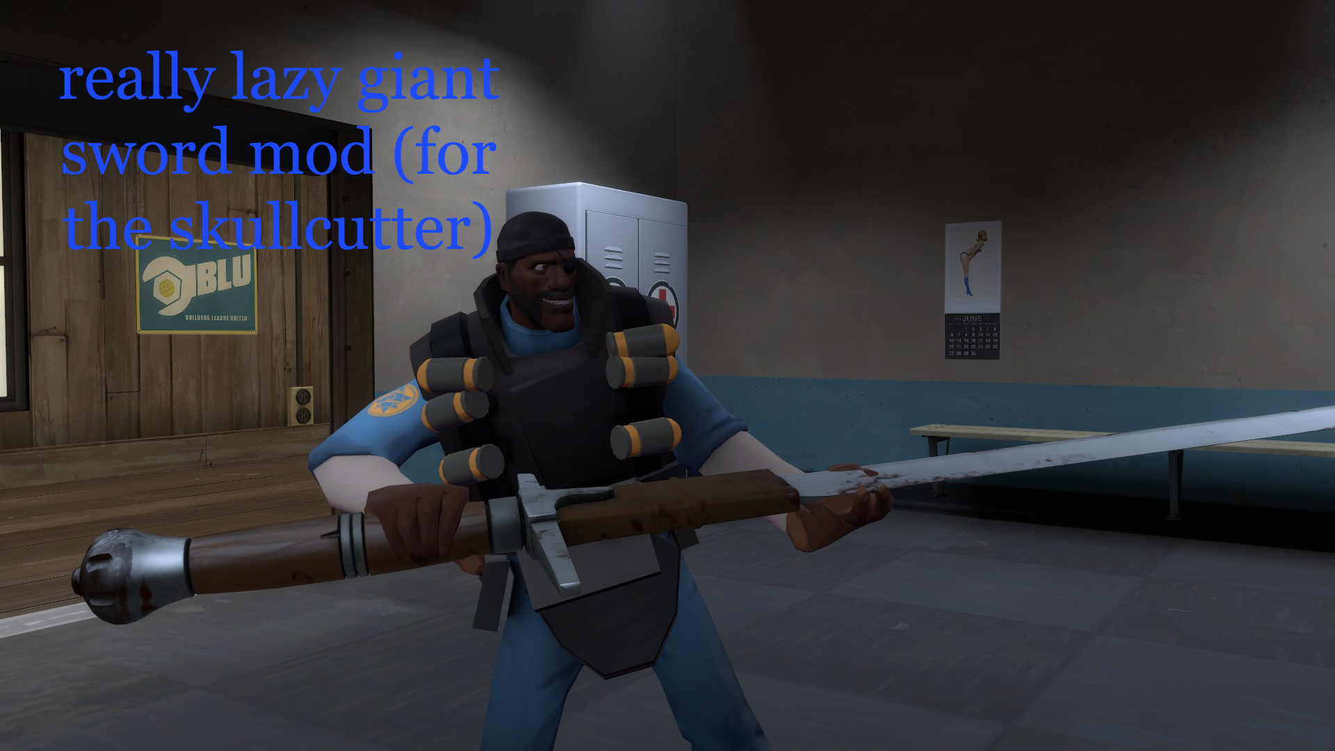 really lazy giant sword mod (for the skullcutter) Mod for Team Fortress ...
