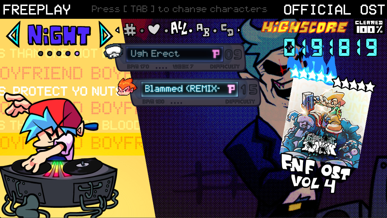 BLAMMED REMIX V5 : V-slice [Mobile/PC] Mod for Friday Night Funkin ...