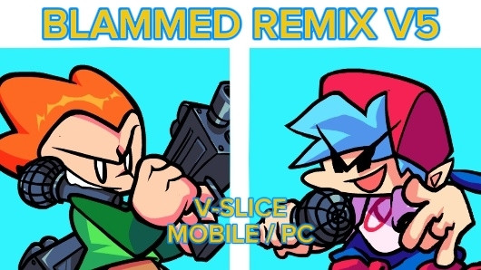 BLAMMED REMIX V5 : V-slice [Mobile/PC] Mod for Friday Night Funkin ...