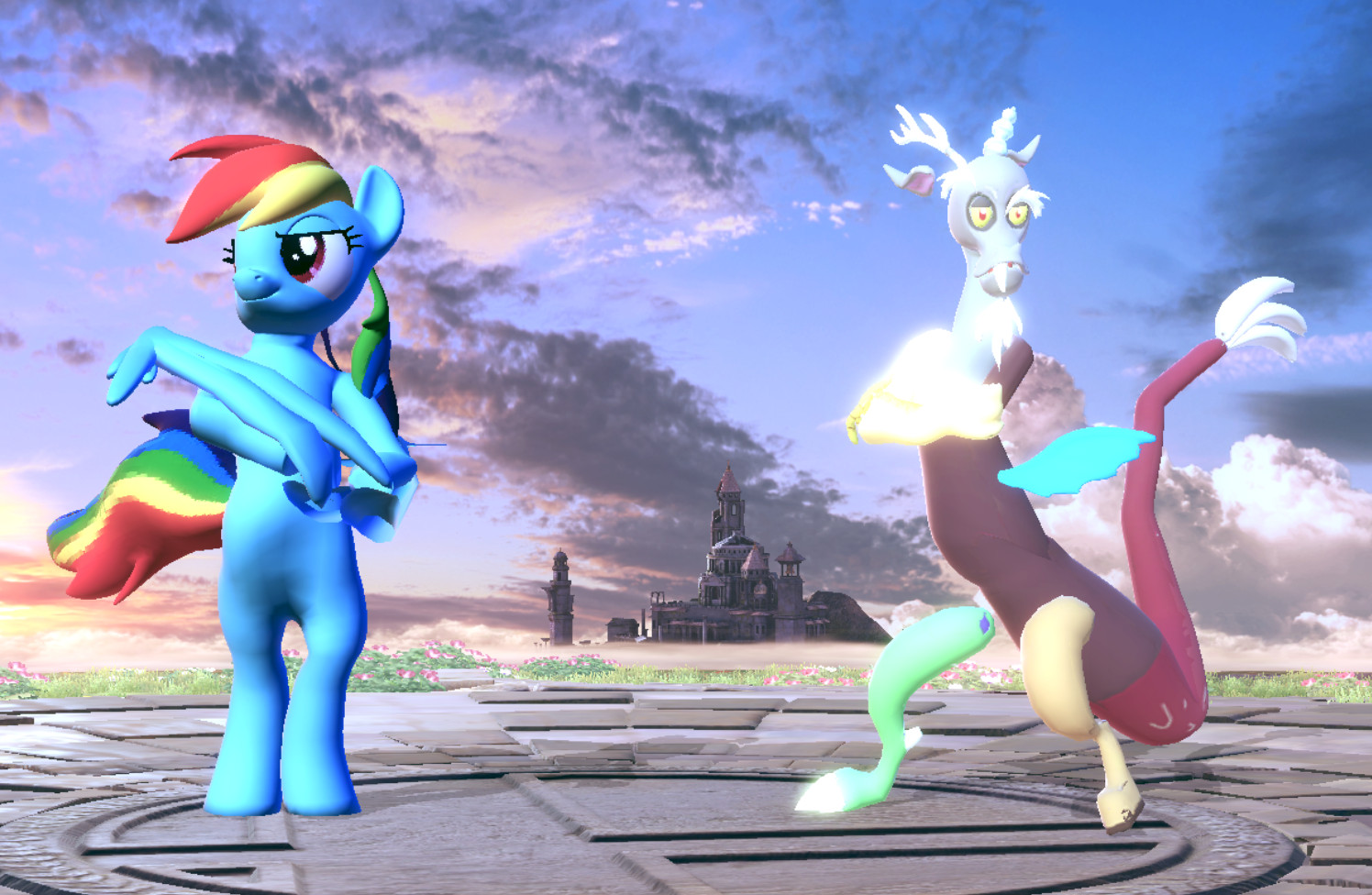 Rainbow Dash over Falco (slot 02) Mod for Super Smash Bros. Ultimate ...
