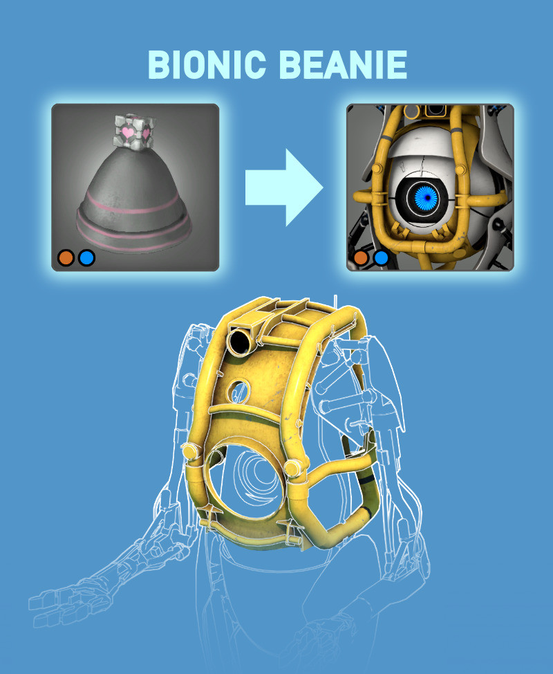 Co-op Preorder Cosmetics! Mod for Portal 2 | P2 Mods