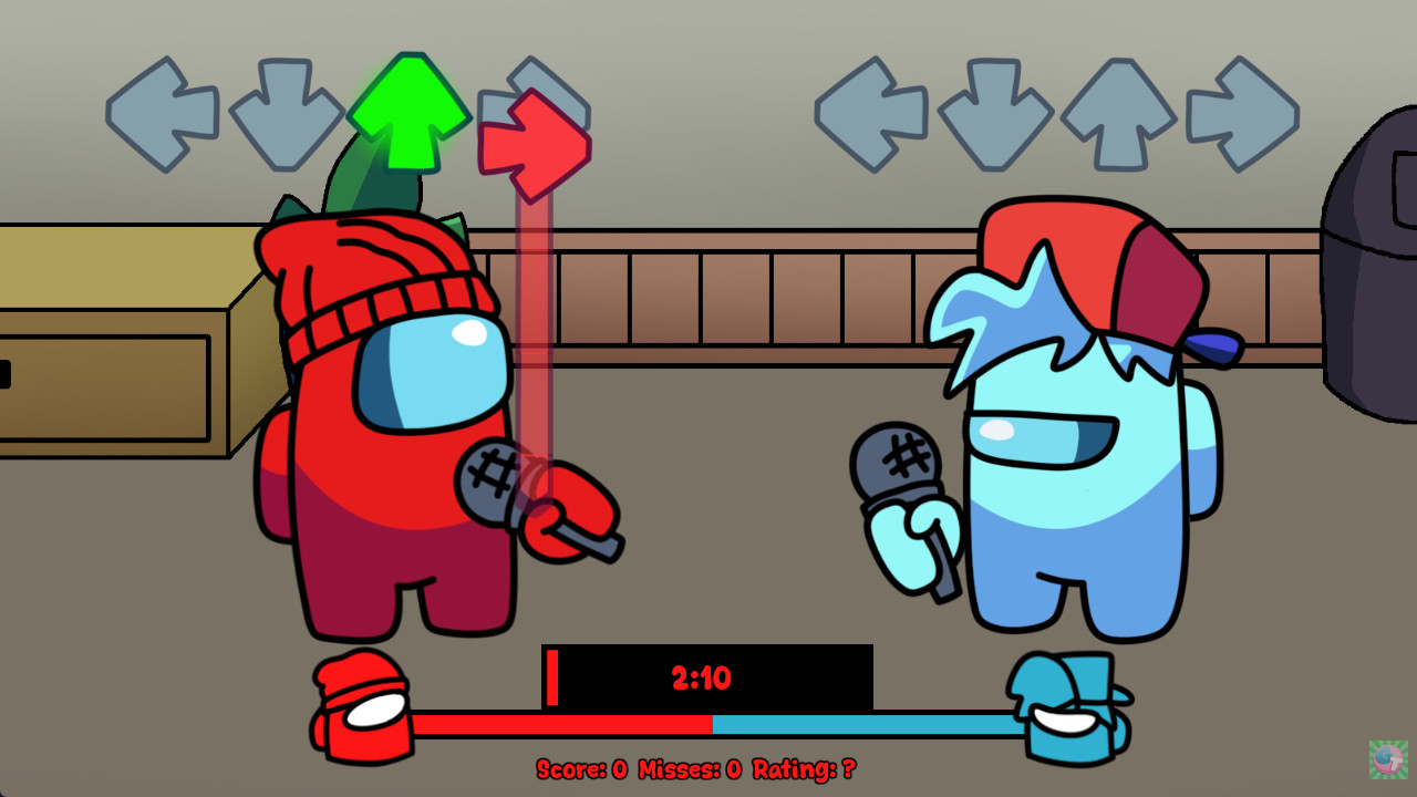An Average Among Us Mod V2 Mod for Friday Night Funkin' | FNF Mods