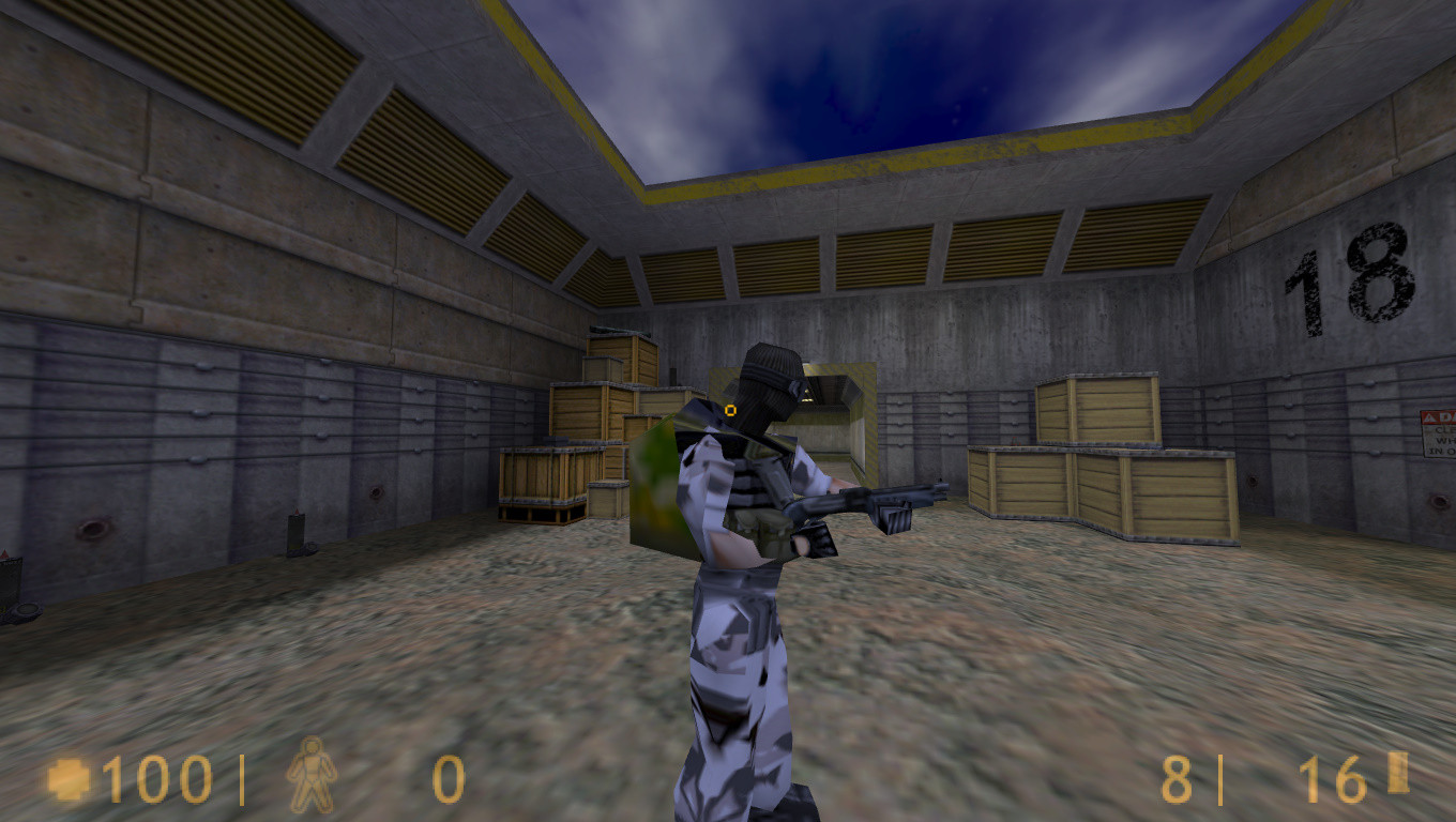 Shotgun H.E.C.U Soldier Mod for Half-Life | HL Mods