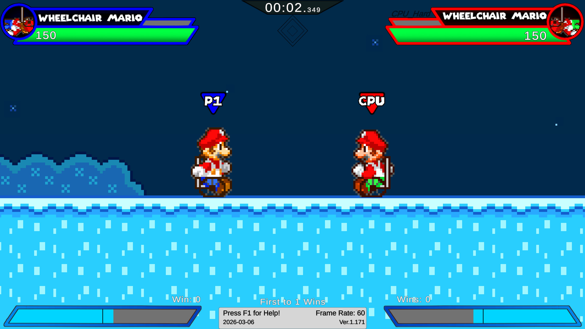 Wheelchair Mario Mod for Super Mario Bros. Z: The Game | SMBZ-G Mods