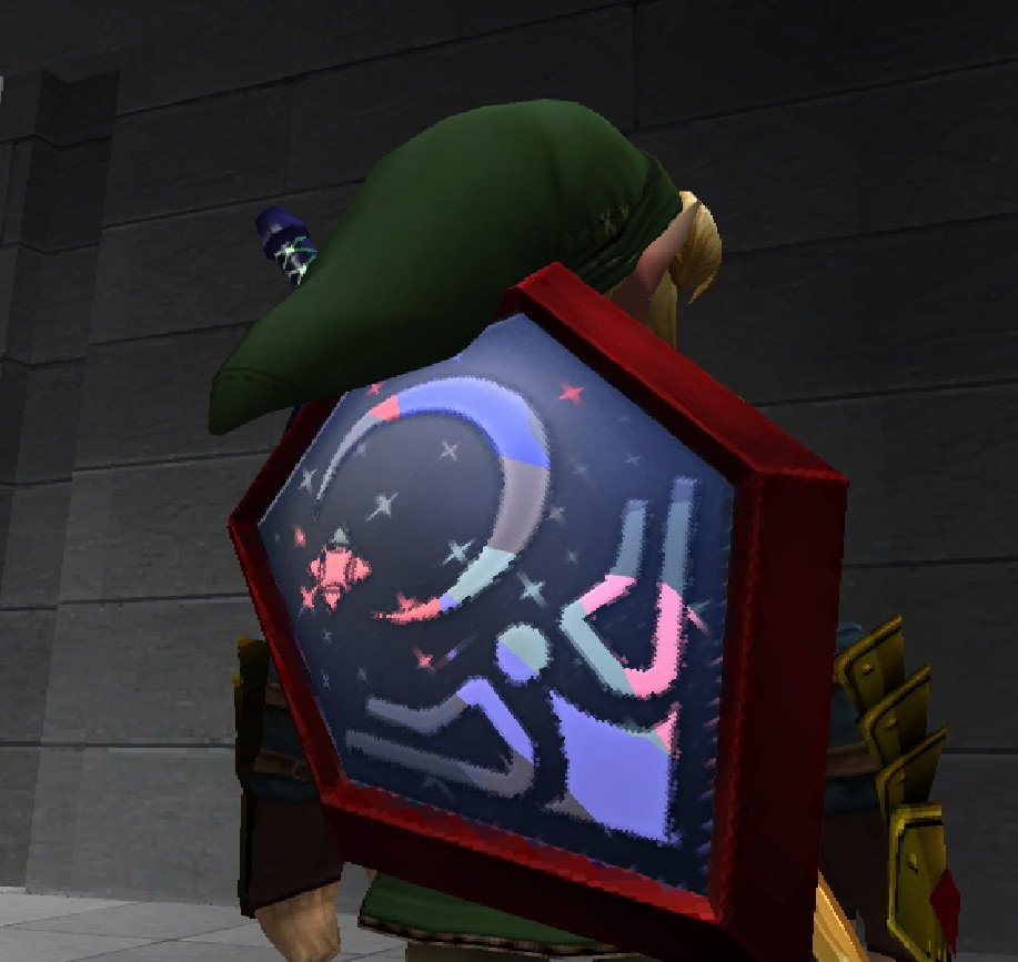 Sparkling Crescent Mirror Shield For Better Link Mod for The Legend of ...