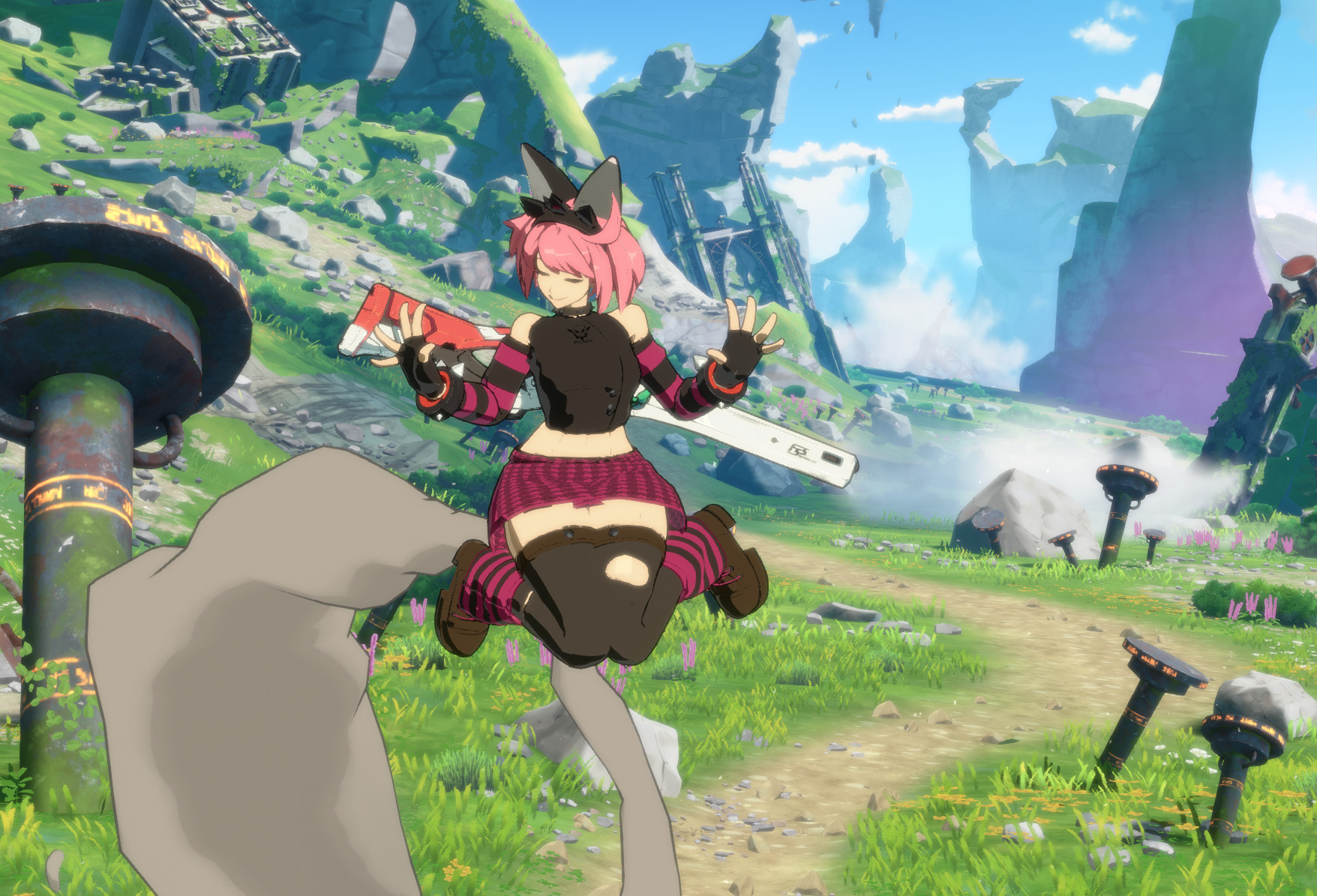 Punk Rock Elphelt Mod for GUILTY GEAR -STRIVE- | GGST Mods